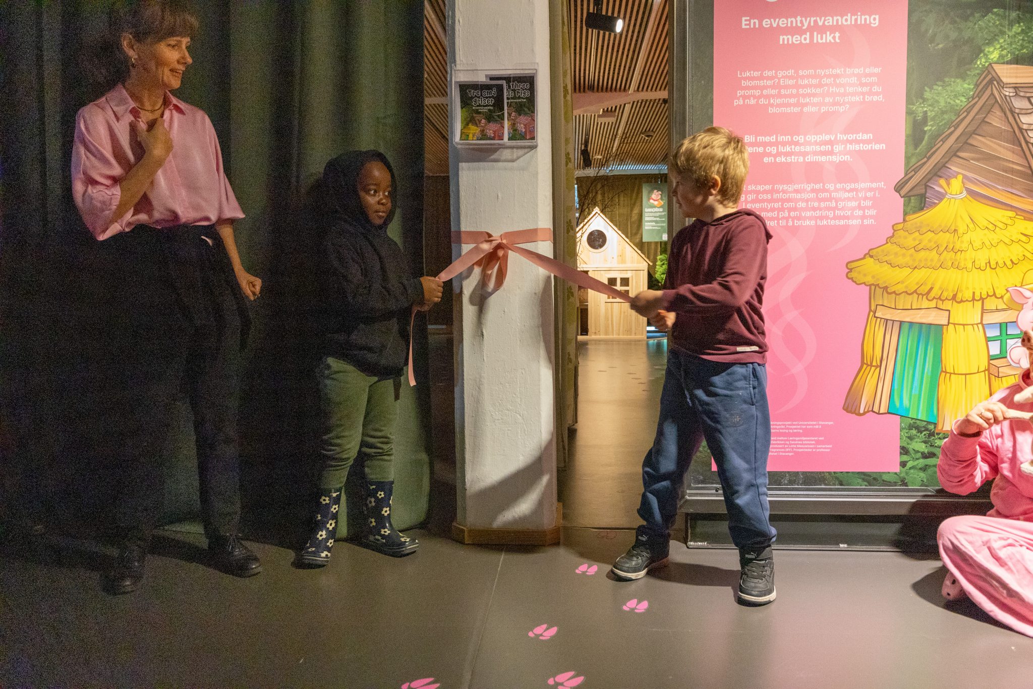 Tre små griser - Vitenfabrikken